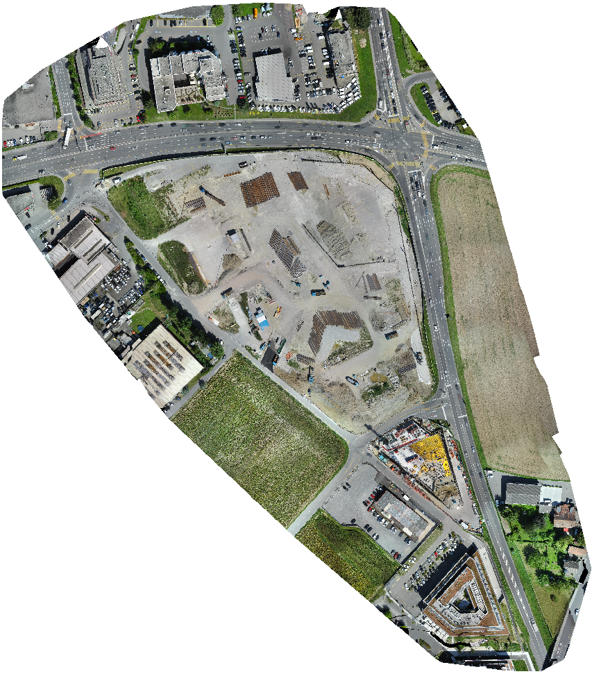 Example projects - real photogrammetry data